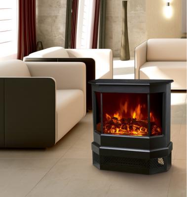 China Fireplace Heater 3 Sided Freestanding Electric Stove EF330 Log flame effect comfortable warm room heater for sale