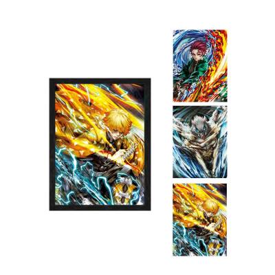 China Custom 3D Lenticular Poster with 510mm x 710mm Size and 75 LPI Standard - Flip Animation Effects for sale