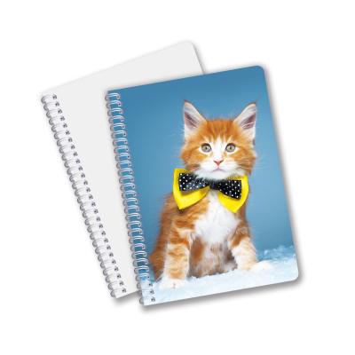China 3D Lenticular Printing Notebook with 0.35-0.9mm PET Cover and Spiral Binding for Office and School Use for sale