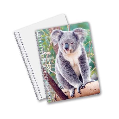 China Custom 3D Lenticular Notebook with PET Cover 0.35-0.9mm Thickness | 3D Animation Effects | Office & School Use for sale