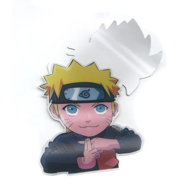 China Custom 3D Lenticular Stickers 10x15cm with Flip Motion Effects - Waterproof PET Material 0.65-0.76mm Thickness for sale