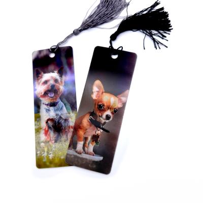 China Full Color 3D Lenticular Plastic Bookmark with Flip/Morph Effect - 0.3mm Thickness, 1M Monthly Capacity for sale