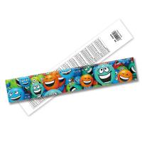 China Custom 3D Lenticular Ruler 6×17cm with Flip Effect - Eco-Friendly PET/PP Material for School and Promotional Use for sale