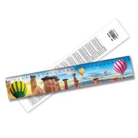 China Custom 3D Lenticular Ruler 15cm/20cm/30cm with Flip Animation Effect for School and Office Supplies for sale