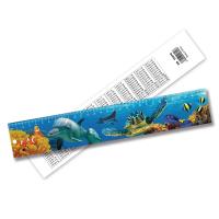China Custom 3D Lenticular Plastic Ruler 5.6x15.3cm with Animation Effects - OEM/ODM Available for sale