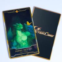 China Custom Motion Lenticular Animation Card 3D Flip Effect 510mm x 710mm Size with 75lpi Standard MOQ 1000pcs for sale