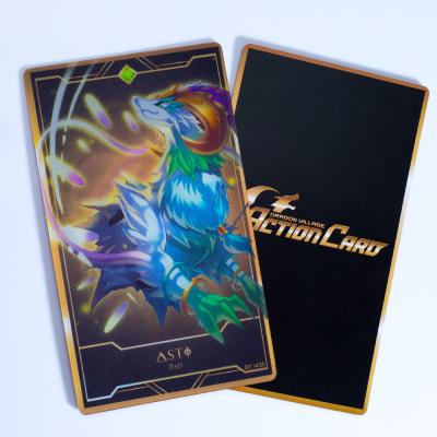 China Custom 3D Lenticular Printing Card 11x16cm PET Material with 0.65-0.76mm Thickness for Advertising and Promotions for sale