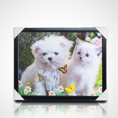 China Custom 30×40 cm 3D Lenticular Anime Poster with Frame - 75 LPI Lenticular Printing for Wall Decor for sale