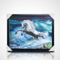 China Custom 3D Lenticular Poster with Frame - 510mm x 710mm Size, 75 LPI Standard, 1000 MOQ for sale