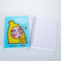China Custom 3D Lenticular Notebook A5 Notepad with 0.35-0.9mm PET Cover and Multiple Visual Effects for sale