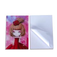 China Wholesale Lenticular Anime Motion Sticker 10x15cm Waterproof 3D Car Peeker with 0.65-0.76mm PET Material for sale