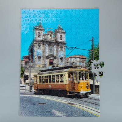 China Custom 520-Piece Adult Jigsaw Puzzle with 157g C2S Paper and 800g Grey Board Material for sale