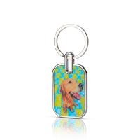 China Custom 3D Lenticular Keychain - 2 Inch Acrylic Promotional Item with Full Color Printing, 0.5 Ounce Weight for sale