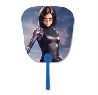 China Custom 3D Lenticular Hand Fan 16×17cm with 0.6mm/0.9mm PET Material for Promotional Gifts and Advertising for sale