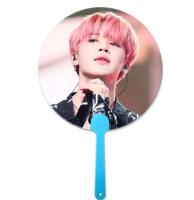 China 0.6mm PET 3D Lenticular Hand Fan with Custom Printing - 1000 Pcs MOQ for Promotional Events for sale