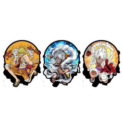 China 3D Motion Stickers 10x15cm Lenticular Decals with 0.65-0.76mm PET Material for Car Laptop Water Bottle Decor for sale