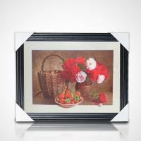 China Custom 3D Lenticular Anime Posters with Frame - 510mm x 710mm Size, 75lpi Standard, MOQ 500 Pieces for sale