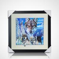 China Custom 3D Lenticular Poster Printing with 510mm × 710mm Size for Wild Animal Images and Advertising for sale