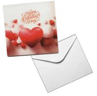China Custom 3D Lenticular Greeting Cards with 75 LPI Resolution and 510mm × 710mm Maximum Size for Advertising and Promotions for sale