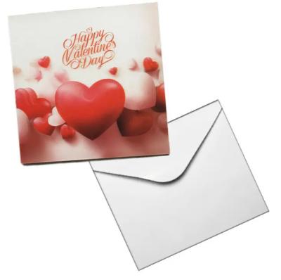 China Custom 3D Lenticular Greeting Cards with 75 LPI Resolution and 510mm × 710mm Maximum Size for Advertising and Promotions for sale