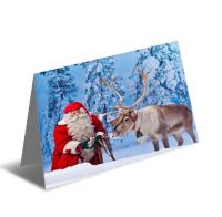 China Custom Lenticular 3D Greeting Cards with Deep 3D Effect - 510mm × 710mm Size, MOQ 1000 Pieces for Christmas for sale