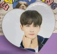 China Custom KPop Transparent 3D PET Fan 15×18 cm for Events - Handmade Plastic Souvenir with Custom Printing for sale