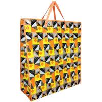 China Eco Friendly Zip Closure Woven Shopping Bags Custom Design Glossy / Matt Lamination for sale
