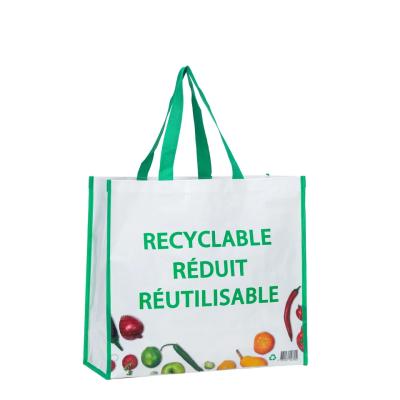 China Waterproof Pp Shopping Bags For Gender Neutral Male And Female Shopping Plastic Carry Bag for sale