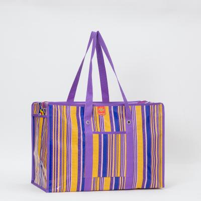 China printed Non woven shopping bag with long handle for sale