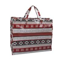 China CMYK Glossy Matte Pp Woven Shopping Bag Market Reusable Shopping Bags for sale