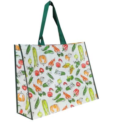 China CMYK Foldable Woven PP Bags Woven Eco Bag For Convenient Shopping Experience for sale