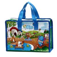 China Grocery Reusable Woven Bags with Customizable Printing and Eco-Friendly Materials for sale