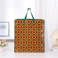 China 135gsm PP Woven Shopping Bag With 2 Plastic Zippers For Durable for sale