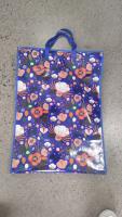 China Zipper or Snap Closure Recycled Shopping Bags Reinforced Handles Durable Design for sale
