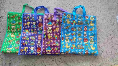 China Reusable Travel Recycled Shopping Bags Customized Logo Or Design for sale