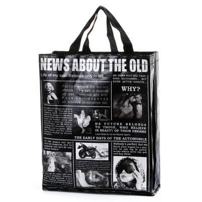 China Waterproof PP Check Bag with Adjustable Strap and Zipper Closure for sale