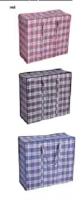 China Waterproof PP Check Bag with Zipper Closure and Adjustable Strap for sale