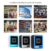 China Omnidirectional High Speed Barcode Reader 2D Handsfree Qr Code Desktop Scanner for sale