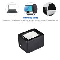 China Omni Directional Desktop 2D Barcode Scanner CMOS Automatic YHD-9800D for sale
