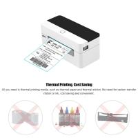 China USB Bluetooth Label 110mm Thermal Printer 4x6 Handheld Compatible With Smartphones for sale