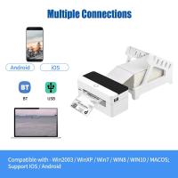 China 4 Inch Desktop Barcode Thermal Label Printer Direct Bluetooth Thermal Printer 4x6 for sale