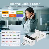 China YHD-9260 Barcode 110mm Thermal Printer Desktop Bluetooth USB Thermal Label Printer for sale