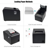 China 80mm 3 Inch Direct Thermal Receipt Printer 260mm/sec With Auto Cutter for sale