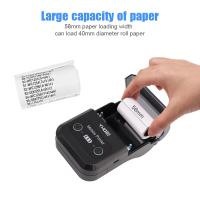 China Bluetooth 58mm Thermal Printer 2 Inch Mini Pocket Thermal Printer For Supermarket for sale