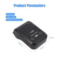 China Bluetooth 58mm Thermal Printer 2 Inch Mini Pocket Thermal Printer For Supermarket for sale