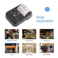 China Bluetooth 58mm Thermal Printer 2 Inch Mini Pocket Thermal Printer For Supermarket for sale