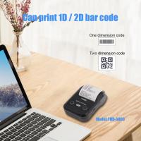 China Wireless USB Portable Bluetooth Receipt Printer Mobile POS Printer Small Size for sale