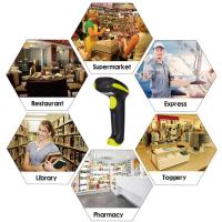 China 2d Android Wireless Usb Barcode Scanner For Supermarket / Warehouse for sale