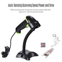 China Automatic Sensing USB 2D Barcode Scanner With Stand For Windows Android IOS Tablets for sale