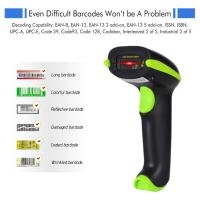China 1D Cordless Laser Bar Code Scanner Bi Directional UPC Ean Code Scanner for sale